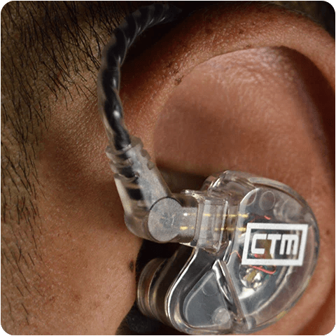 Cable Ctm Iem Standard Transparente 60" - The Music Site