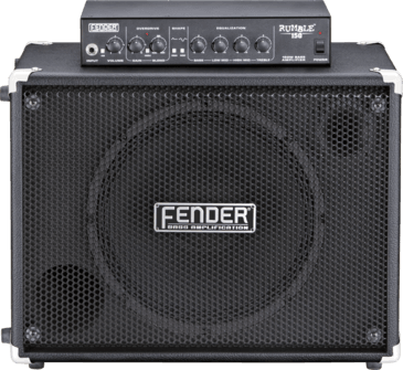 Cabina Fender Rumble™ 112 500W Lightweight Bass Speaker Cabinet (24 lbs ...