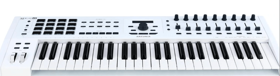 Home Controlador Arturia Keylab Mkii 49 blanco 230622