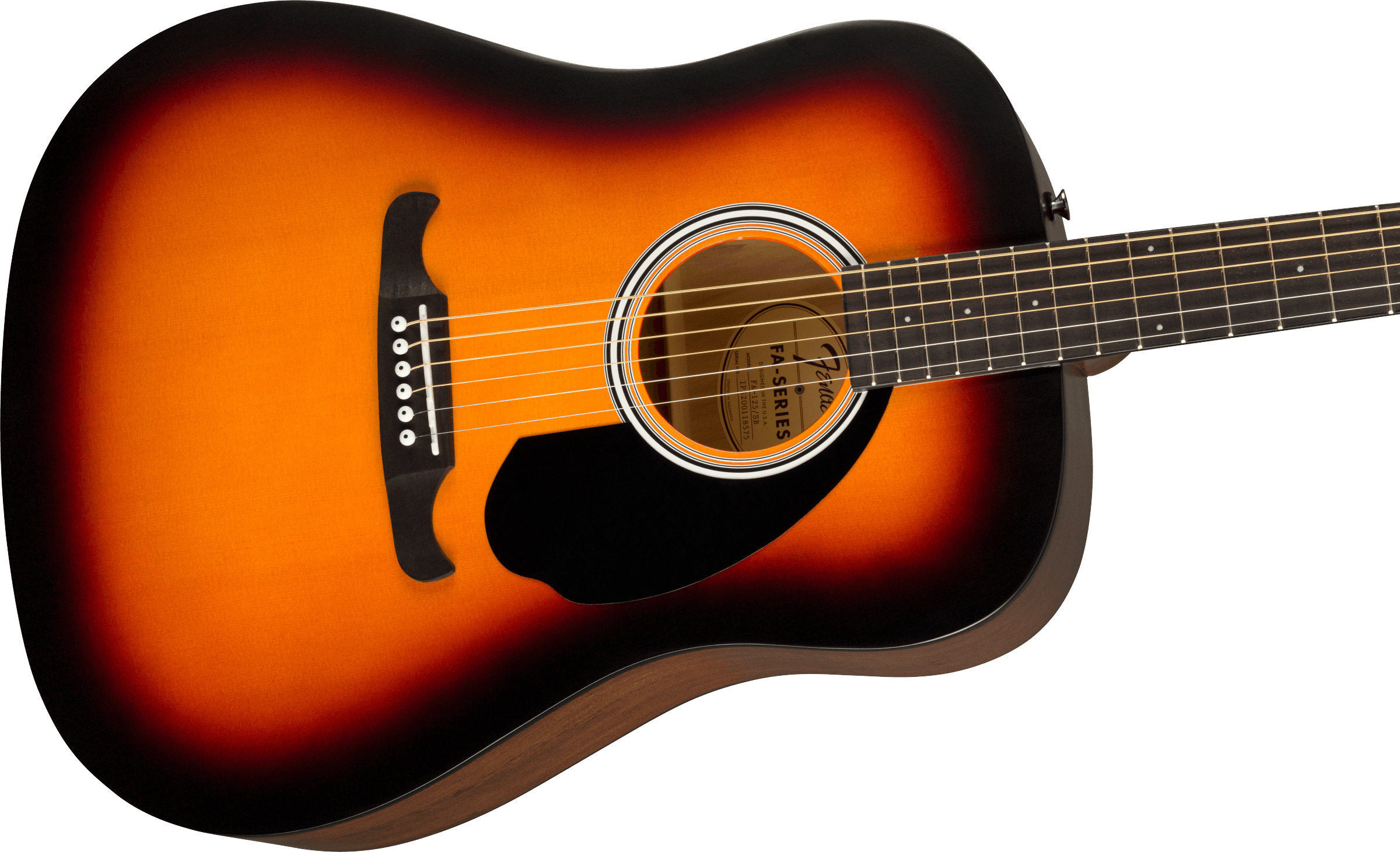 Guitarra Acustica Fender Fa-125 Sb 0971110732 - The Music Site